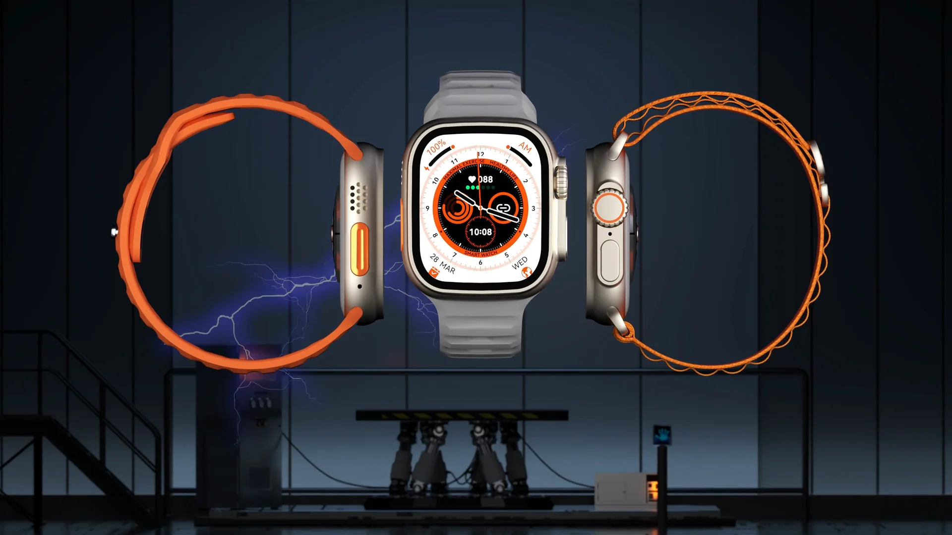 Dt8 Ultra Smartwatch Series 8 For Apple Watch Wearpro Reloj Intelligent ...