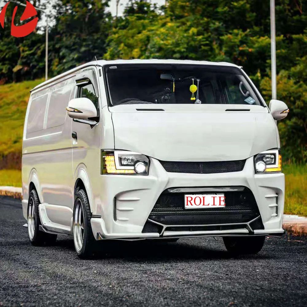 Modified Front Bumper for Hiace Van 2005-2018 KDH200