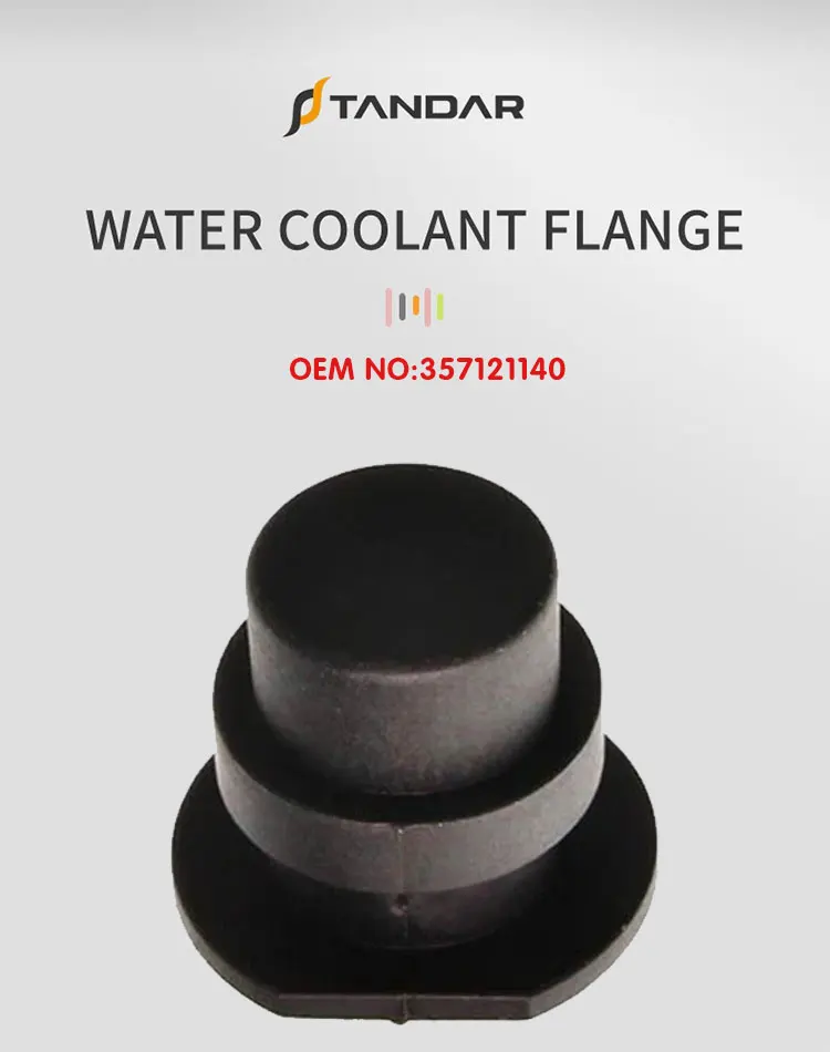 Coolant Outlet Thermostat Housing Hose Flange Plug Oem 357 121 140 ...