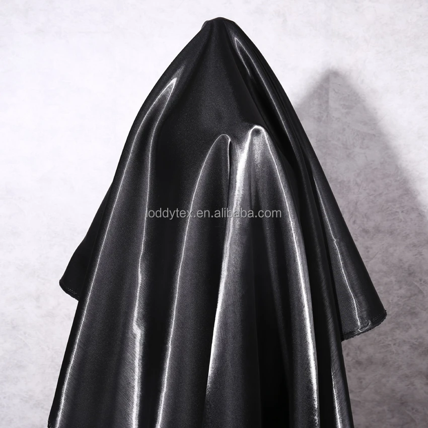 150gsm Metallic Crystal Silk Shiny Luster Liquid Gaza Organza Fabric ...