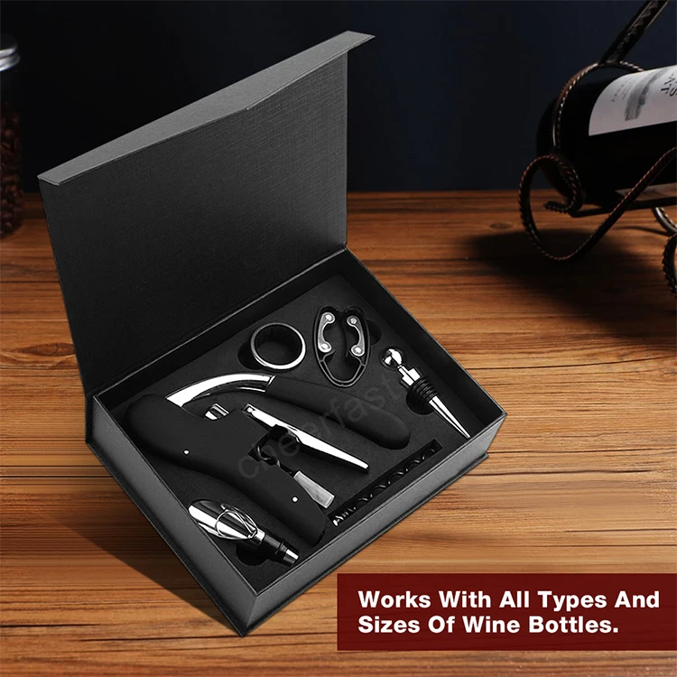 Support to Add Your Logo Metal Premium Wing Corkscrew Kit Manual ...