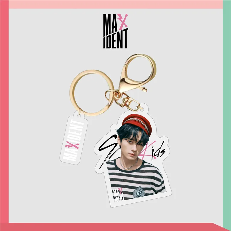 Hot Kpop Stray Kids Maxident Album Bag Car Pendant Accessories Keyring ...