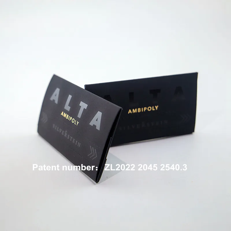 Custom Logo Printing Rubbery Cardboard Paper VIP Member Card Envelopes