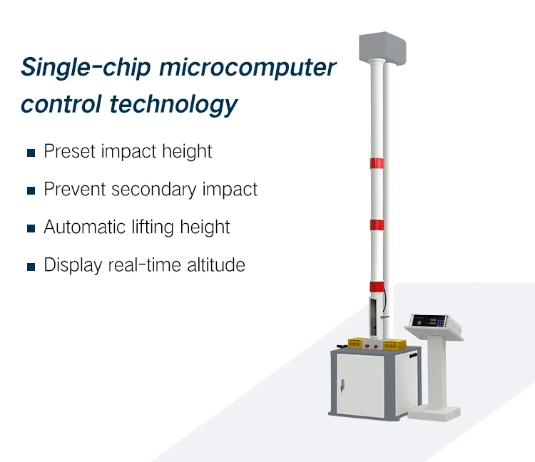 Plastic Pipe Falling Weight Impact Test Equipment - Drop Hammer Impact ...