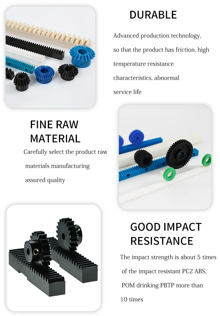 MC Nylon Gear Rack for Sliding Gate Pa6 Gear Rack & Pinion