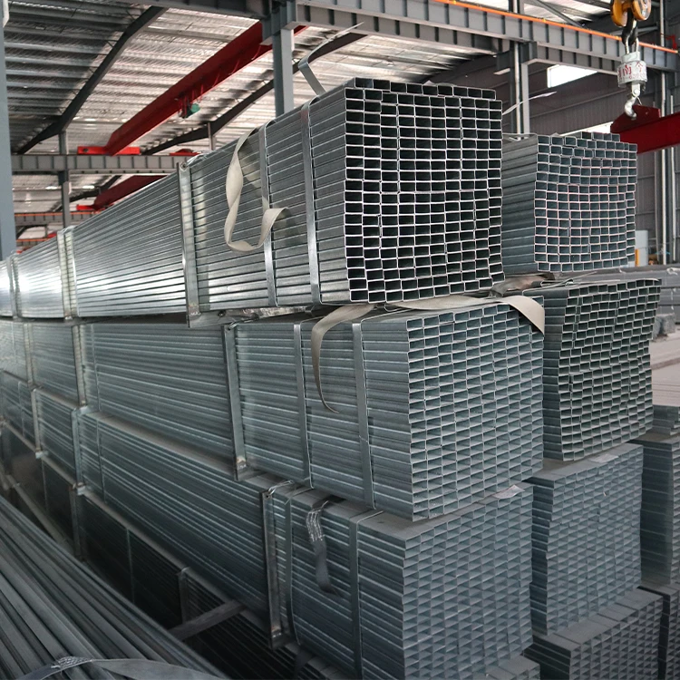 Shs Square/ Rectangular Pipes Tube Hot Dip Galvanized Steel Hollow ...