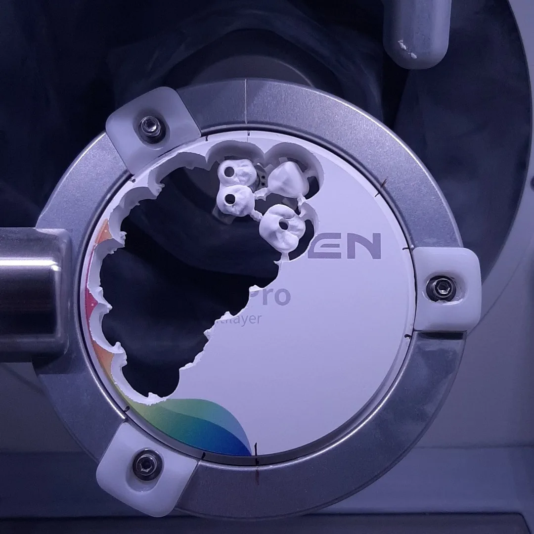 Baot 5 Axis Dm5 Dental Lab Equipment Dental Cad Cam Zirconia Milling ...