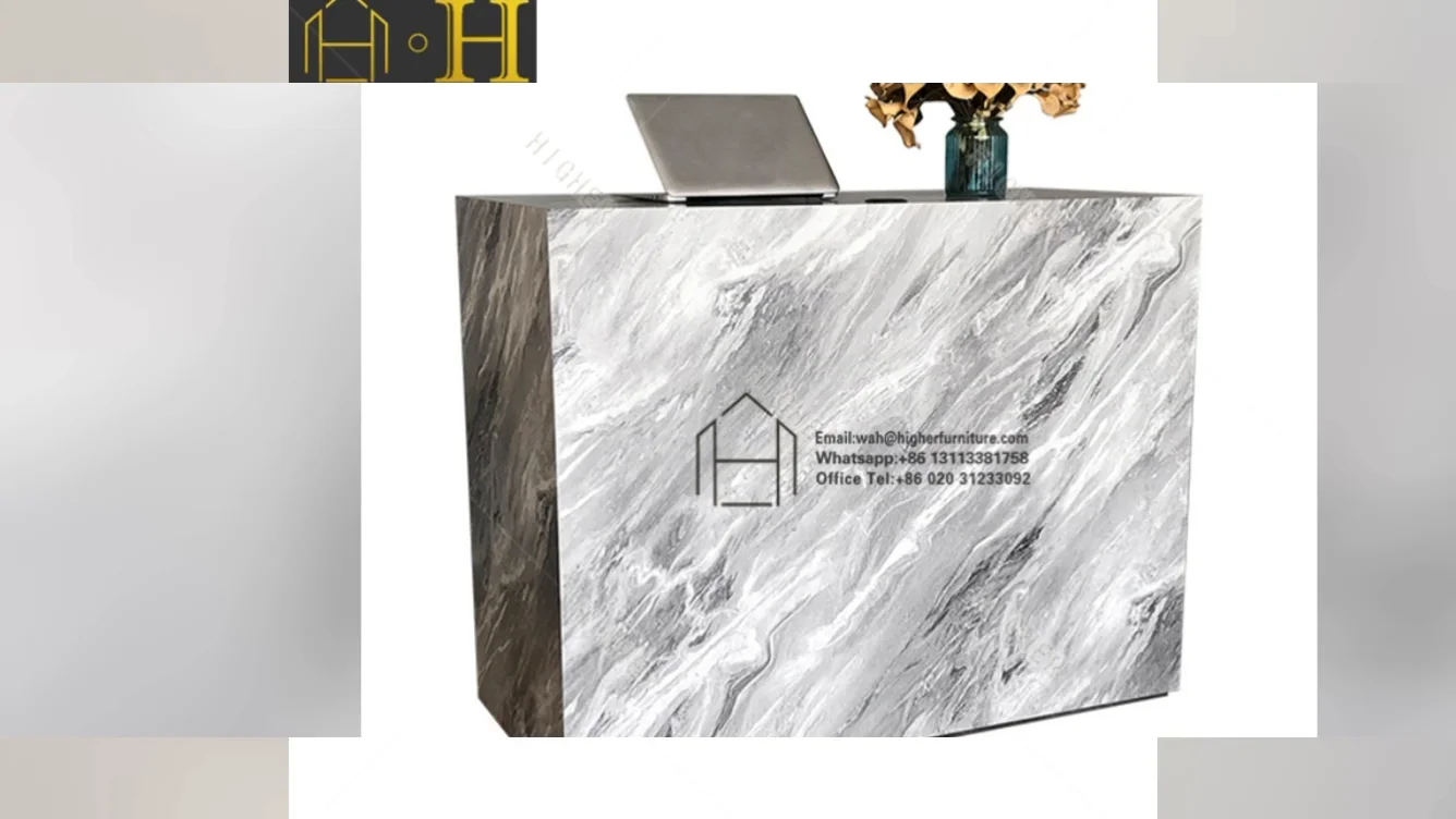 Light Luxury Restaurant Reception Desk Cashier Simple Modern Small ...