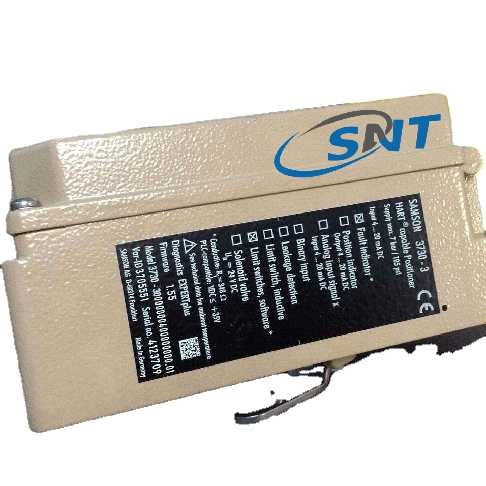 Samson Type 3730-3 Electropneumatic Positioner Samson Positioner 3730-0 ...