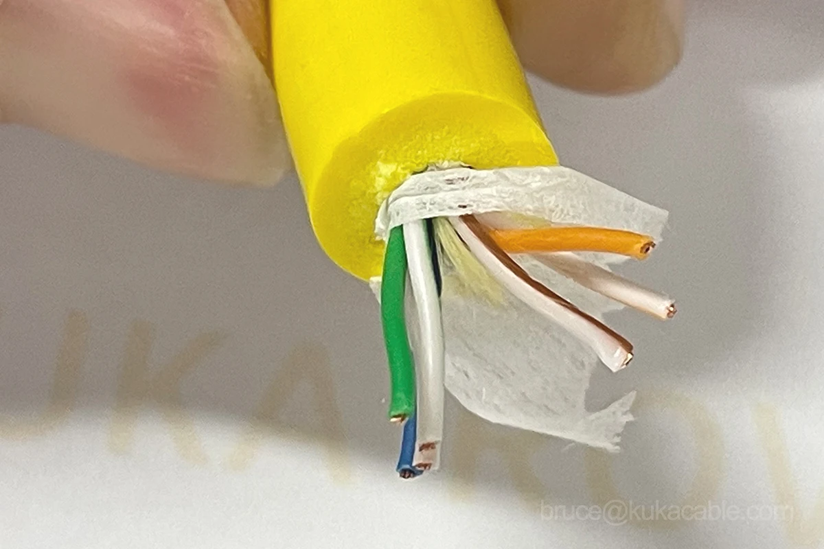 Rov Underwater Drone Tether Cable: Four Pairs Twisted Shielded Wire for ...