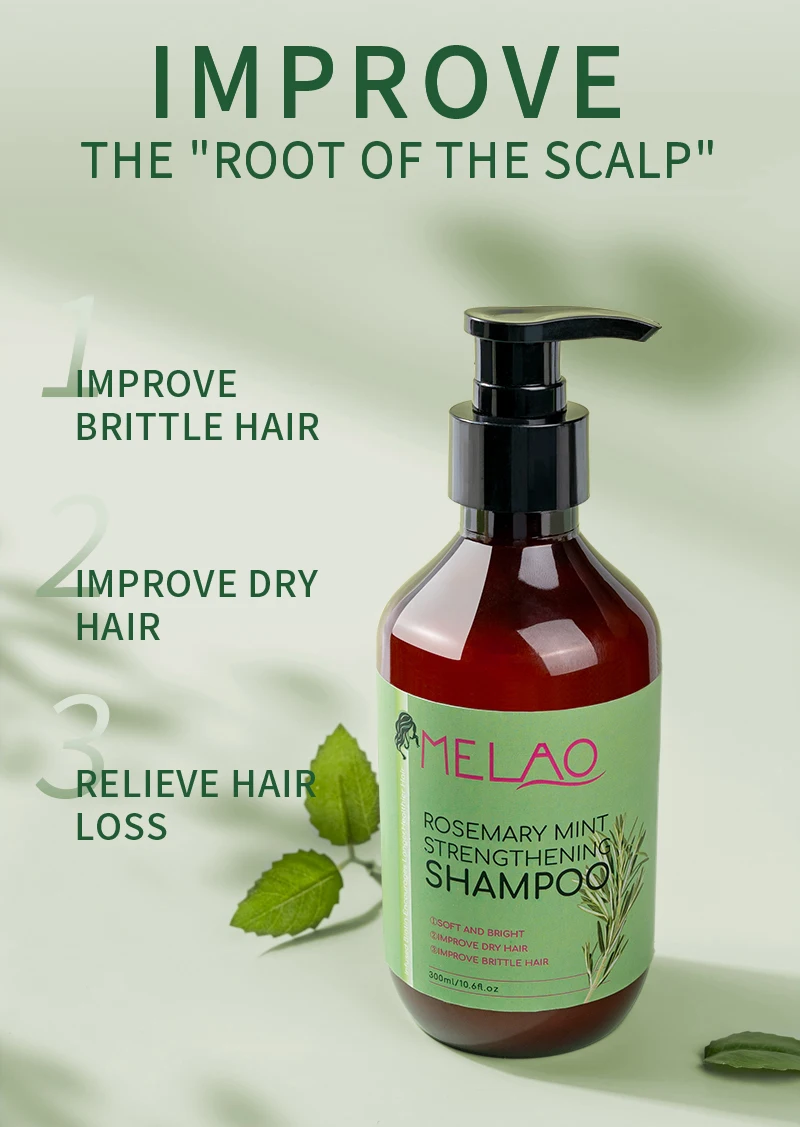 Rosemary Mint Shampoo - Nourishing Hair Growth Solutions