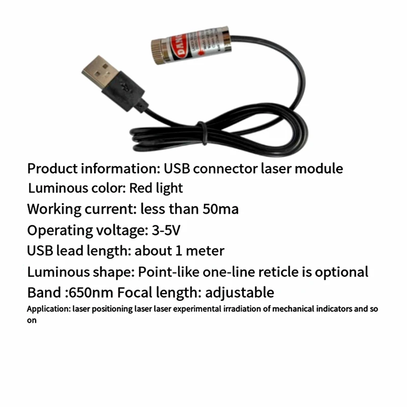 12mm 5mw Adjustable Focus Red Dot Diode Industrial Laser Module ...