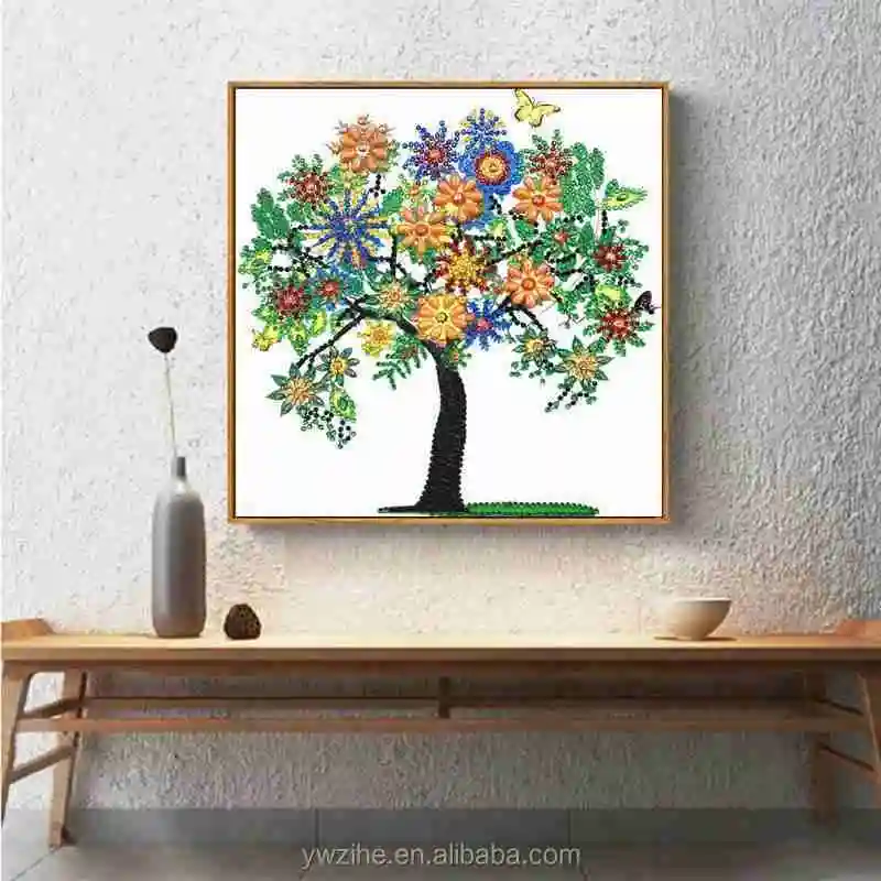 DIY Diamond Painting Tree Special Shaped Diamond Painting Rhinestone ...