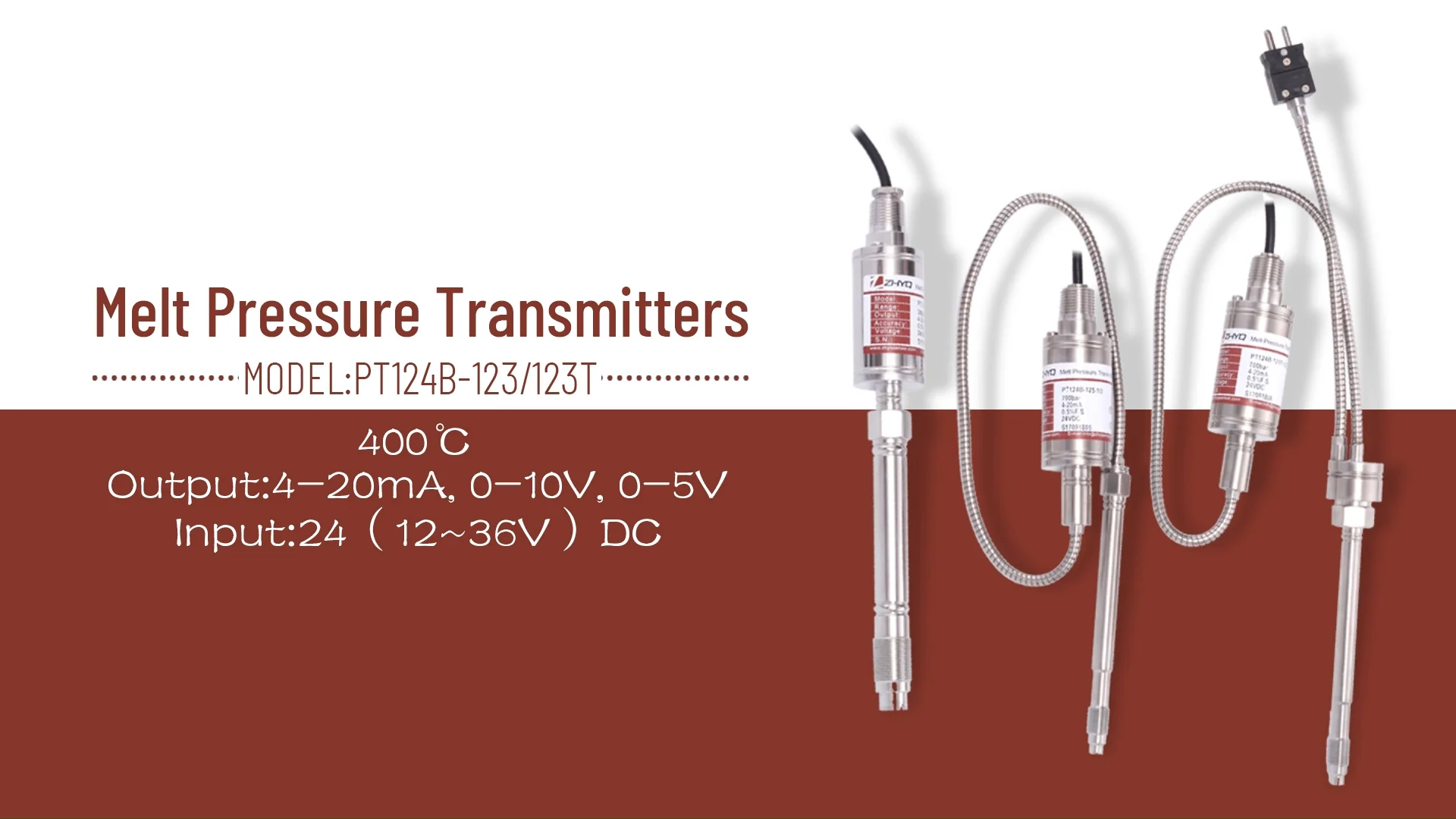 4-20mA 0-10V high temperature pressure transmitter sensor melt pressure ...