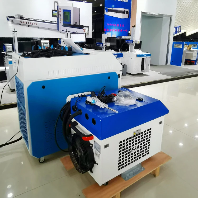 4 In 1 Mini Handheld Fiber Laser Welders For Stainless Steel Metal Laser Soldering Welding ...