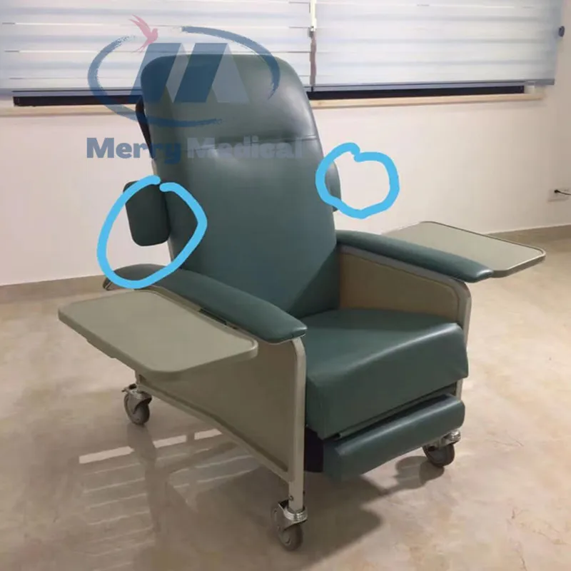 Blood Draw Reclining Phlebotomy Chairs With Wheels - Buy 3-position ...