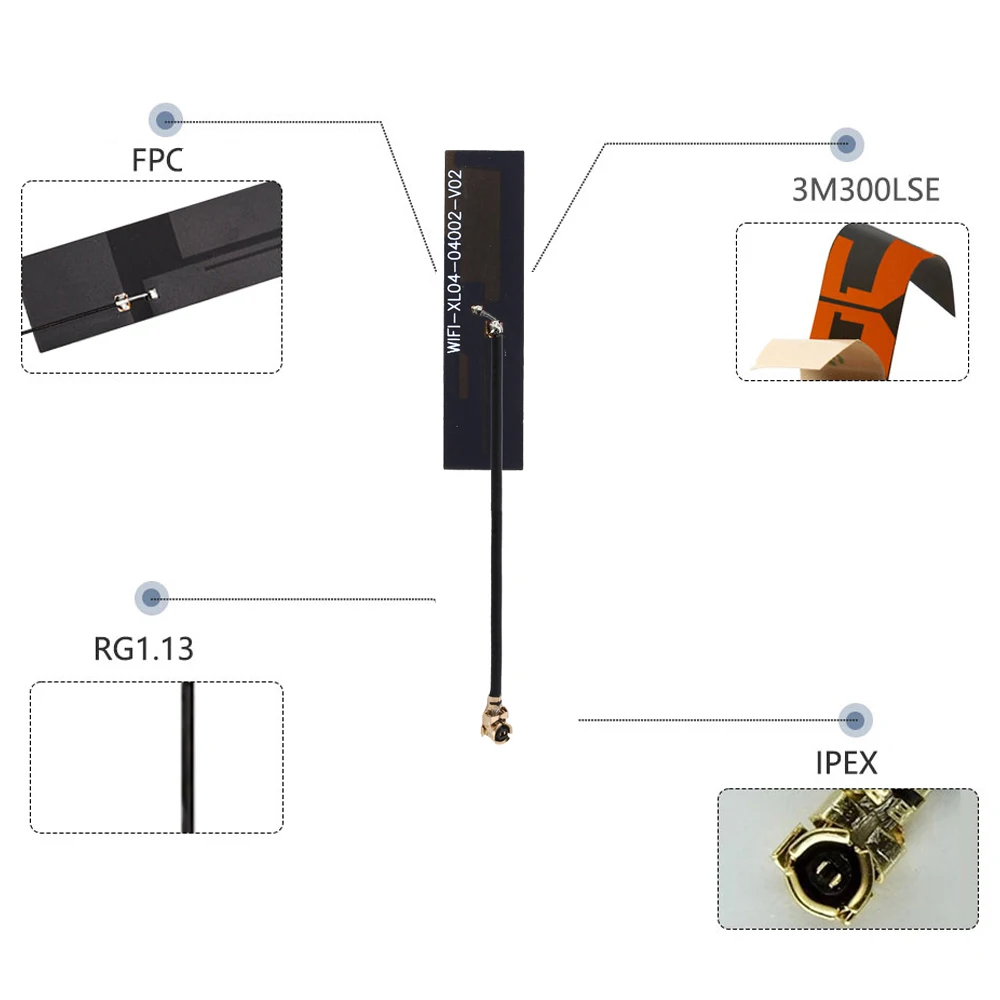 Custom 868 915mhz Telemetry PCB Antenna - High Gain Lora Wireless
