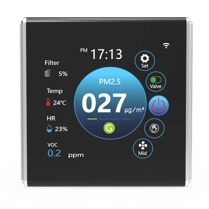 Smart Ventilation Controller - Humidity & CO2 Control