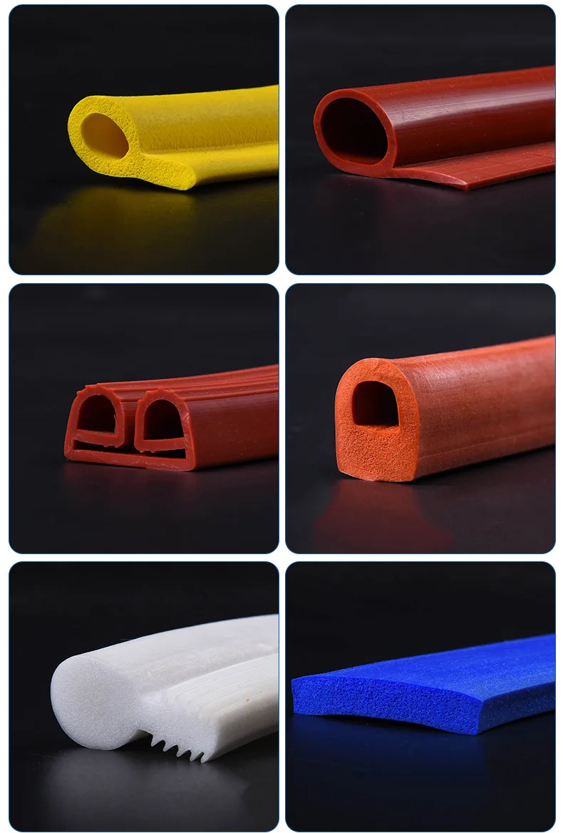 Custom Silicone Cord Extrusion - Durable Rubber Seals