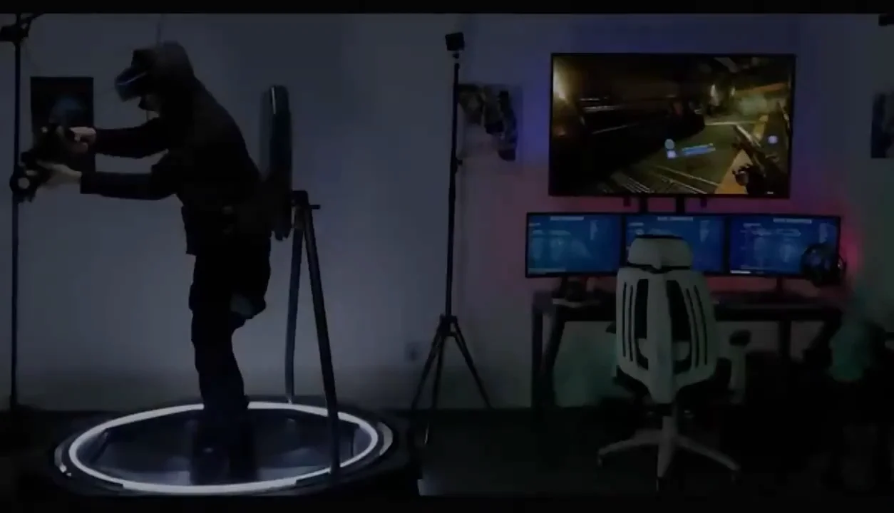 360 Degree Vr Treadmill 9d Shooting Vr Treadmill Virtual Reality Kat ...