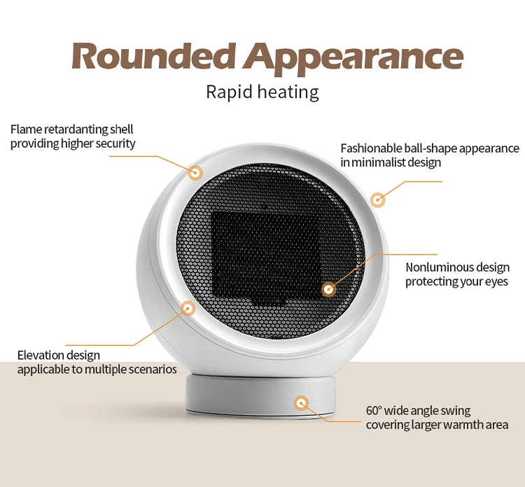 Hiter Fan Heater Portable Heater Fan Home Electric Fan Heater - Buy ...