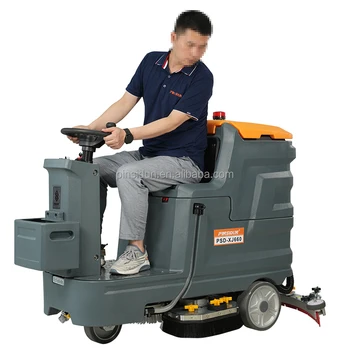 Psd-xj660 New Arrival Automatic Floor Cleaning Machine Ride On Scrubber - Buy Water Equipments ...