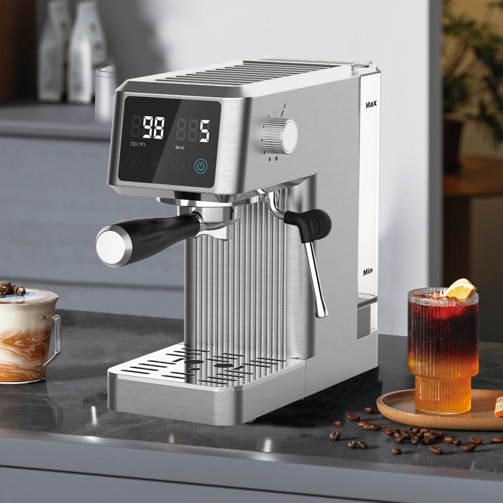 New Modern Design Espresso Machine 15Bar Pump Coffee Machine with Touch ...