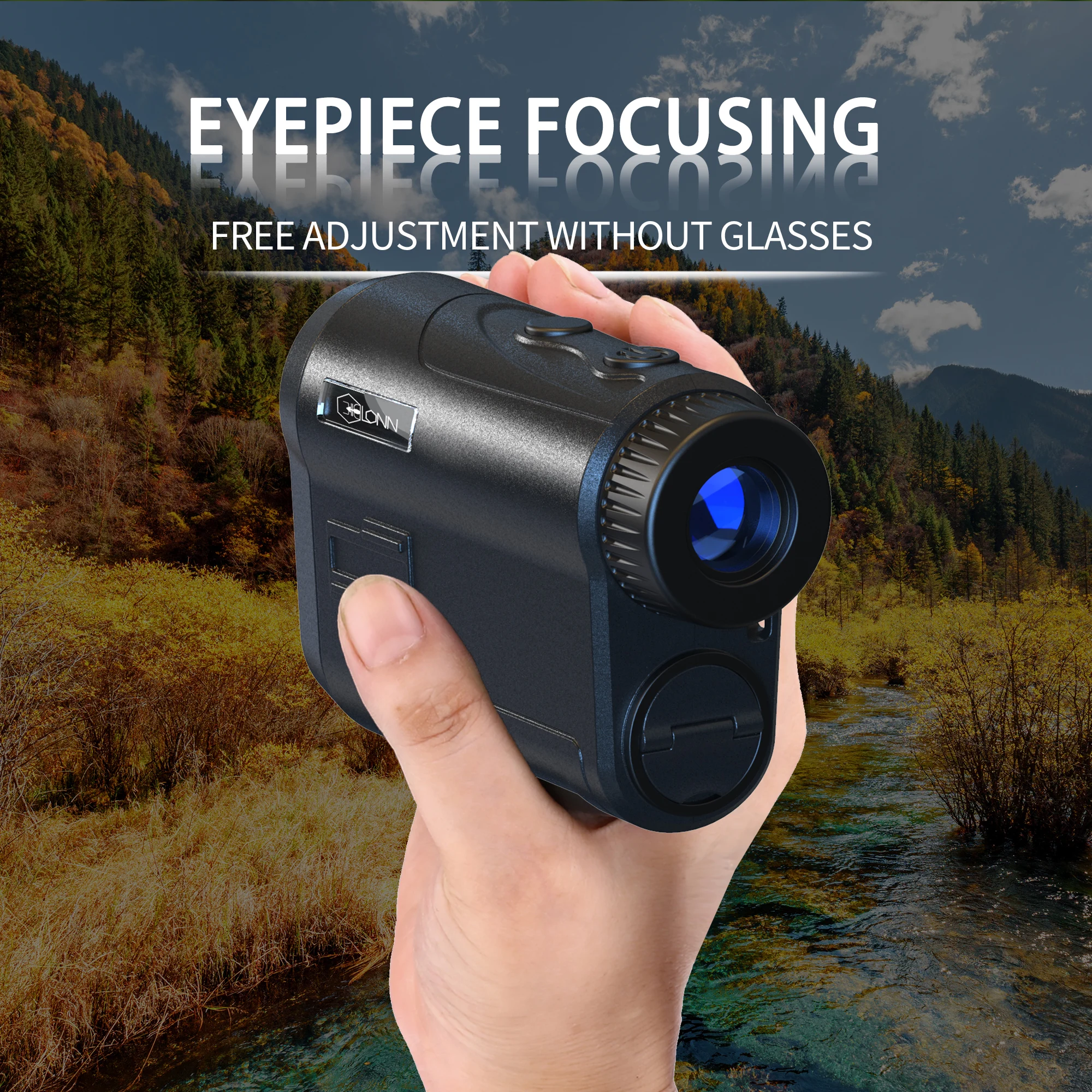 Golf Sport Accessory Long Range Handhold Finder Scope 1000m Golf Laser ...