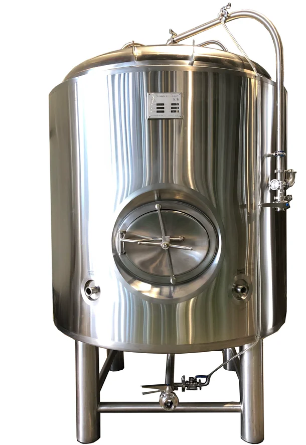 2000l Bbt Cooling Jacketed Beer Lagering Tank Horizontal Stacked For ...