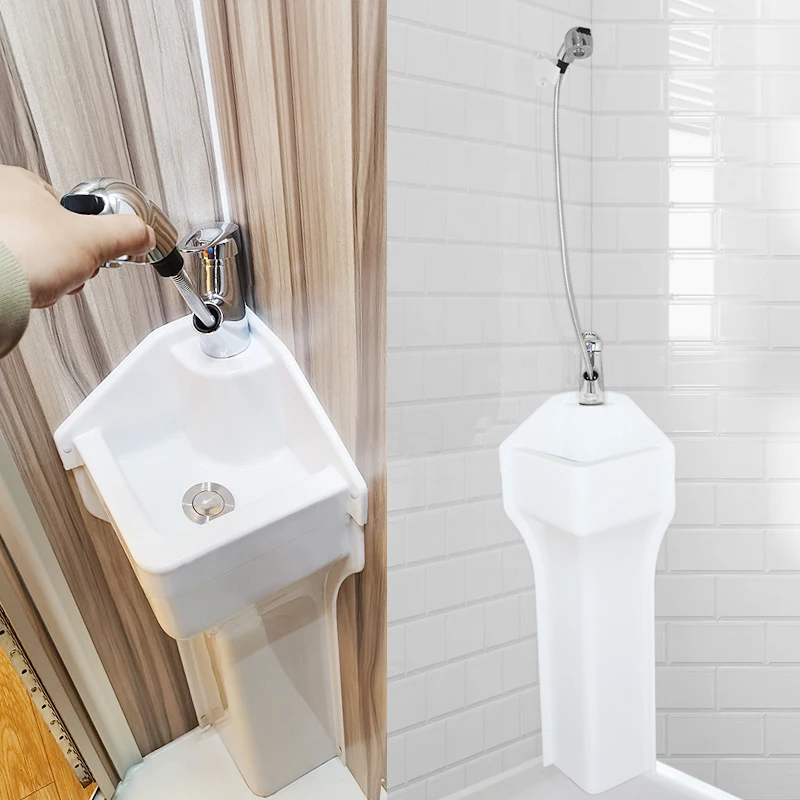 Source Factory RV Caravan Mini Washbasin, Compact, Space-saving, with ...