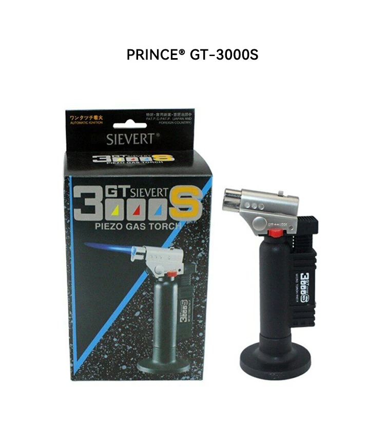 PRINCE GT-3000SB Piezo Ignition Electronic Jeweler Torch