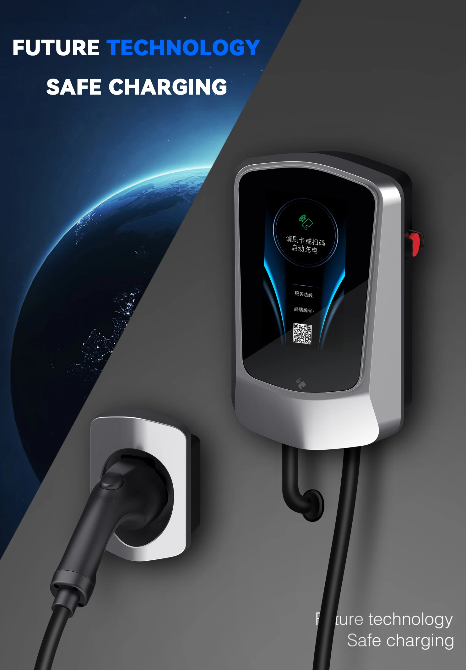 Mindway Wallbox Type2 Charger Ev Charging Station Manufacturers Wallbox 7kw-22kw 32a Ac Ev ...