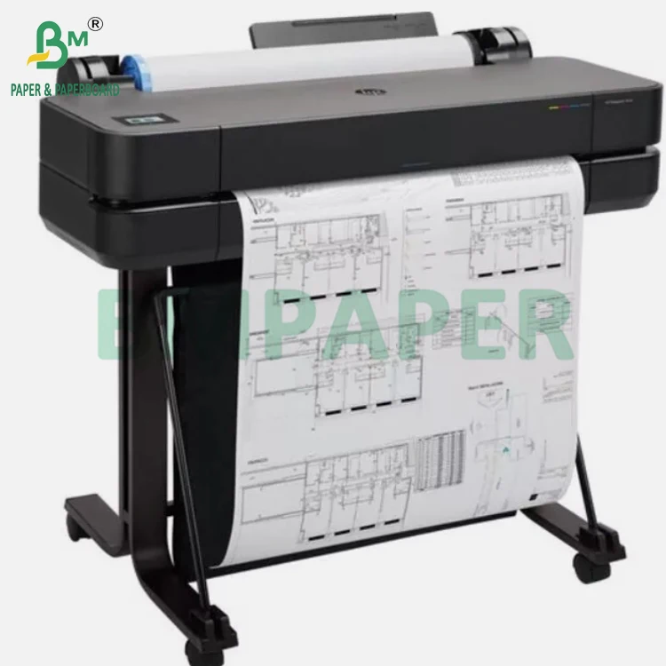 20lb CAD Drawing Graph Plotter Paper for Inkjet Printers 30'' X 150ft 2 ...