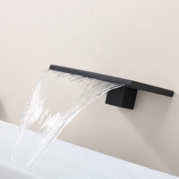 Concealed Wall Mounted Single Hole Sus304 Stainless Steel Waterfall ...