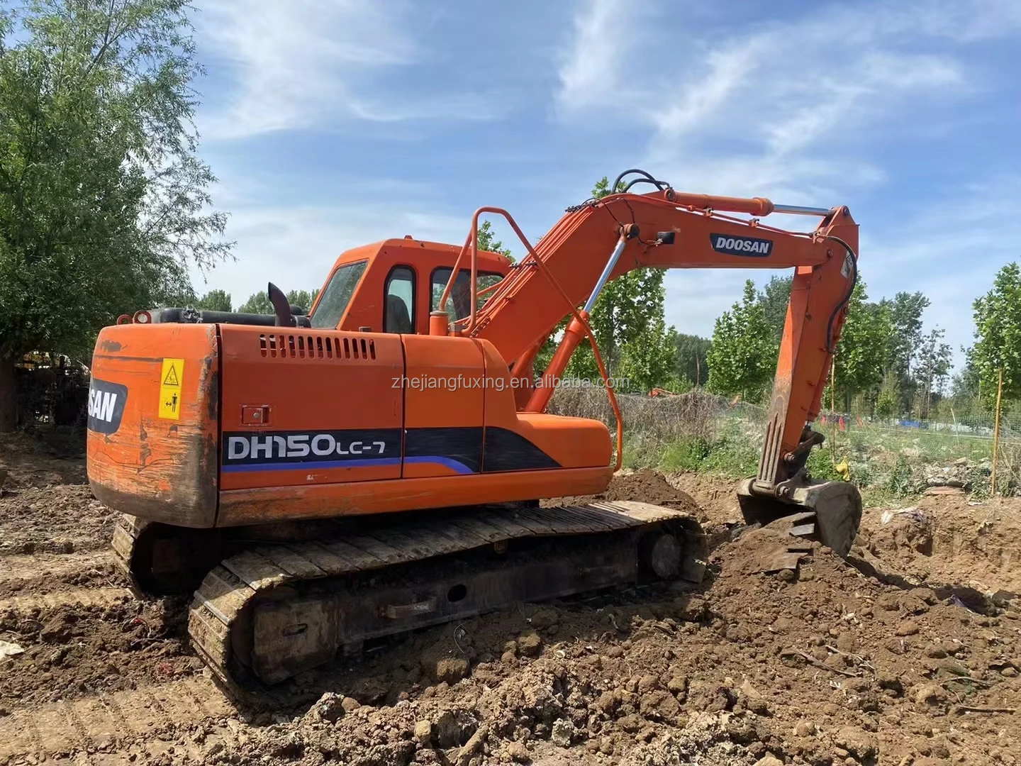 Use Doosan Dx150 Excavator Original Doosan Dx150-9c Excavator Dx150-9 ...
