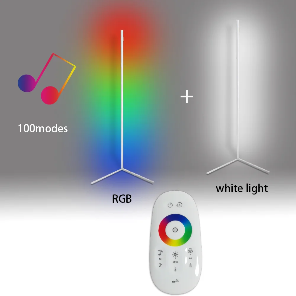 Minimalistic Room Vibe Smart Rgb Dimming Corner Thin Light Changing ...