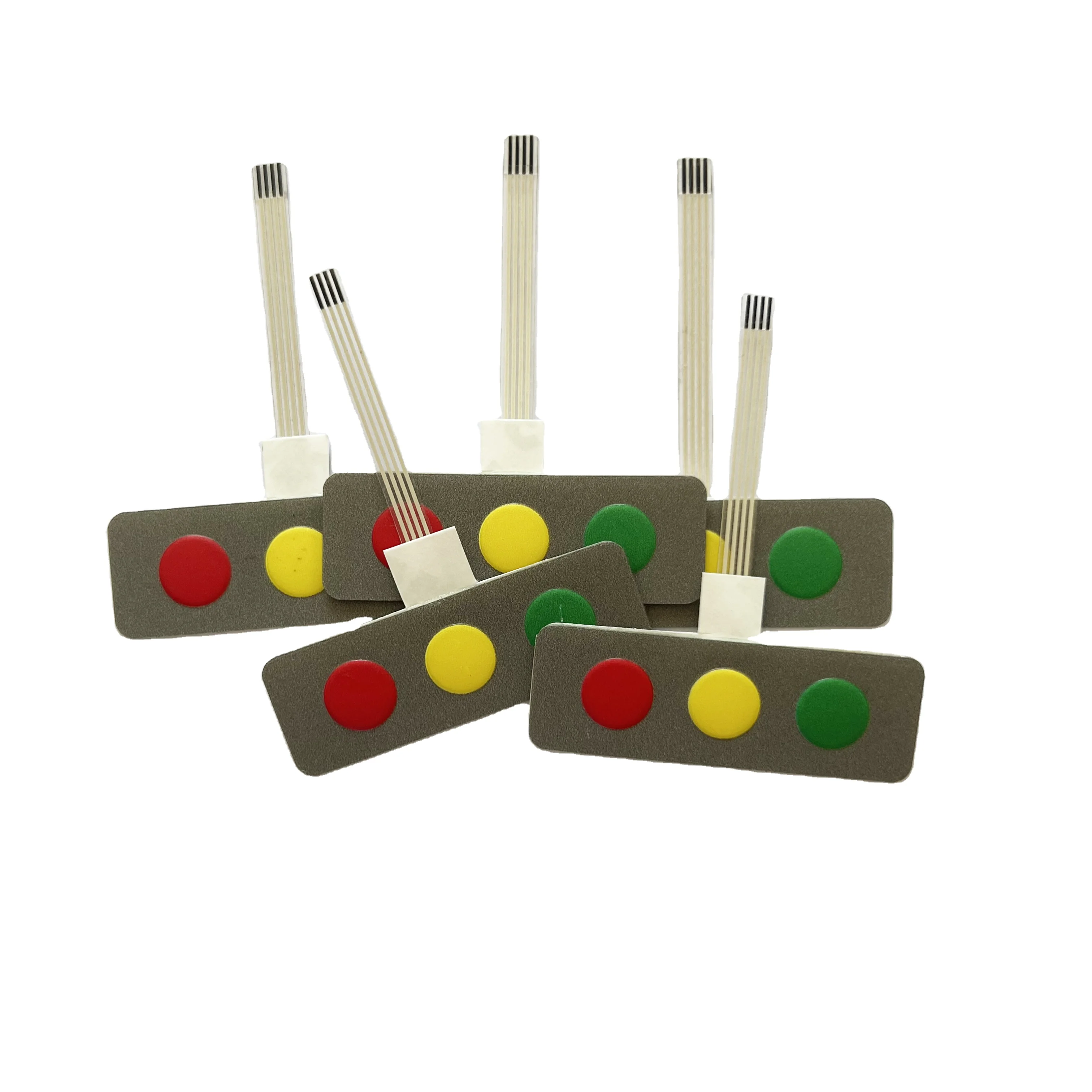 Dome Control Panel Sticker Keypad Overlayfunction Touch Switch Circuit ...