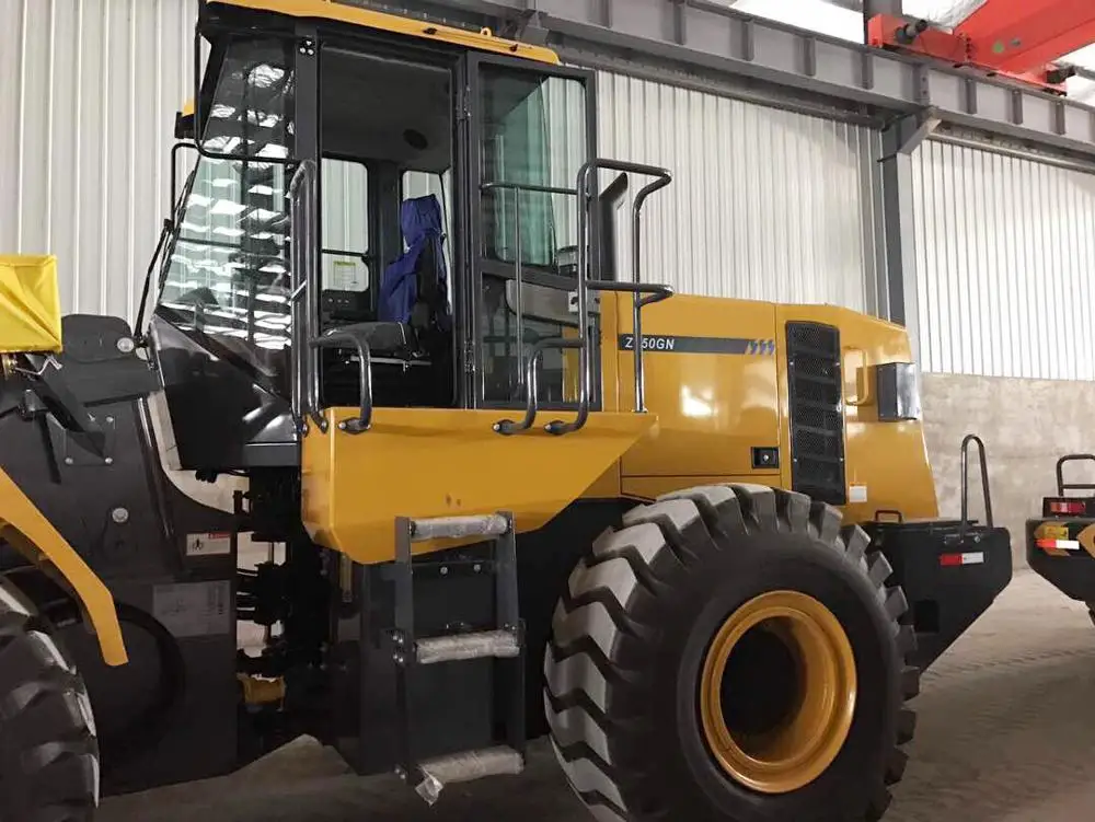 Widely Exported 4 Wheel Drive Front End 5.5t 162kw Loader Zl50gn - Buy ...