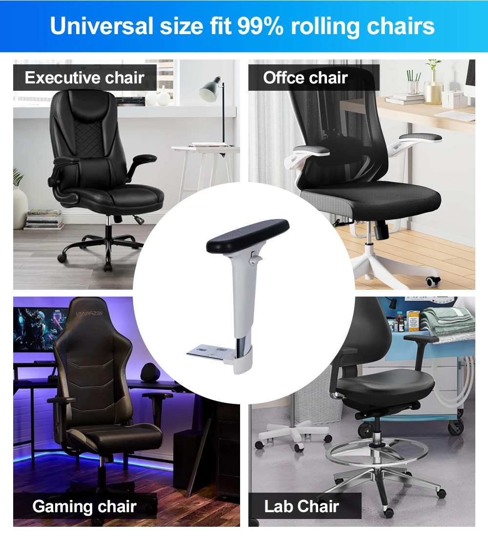 Kede High Density Ergonomic Office Chair 3d Adjustable Armrest Gaming ...