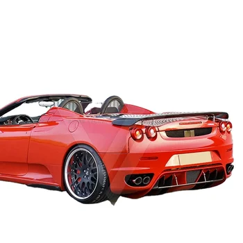 Hm Style Carbon Fiber Rear Spoiler Rear Wing For Ferrari F430 - Buy For ...