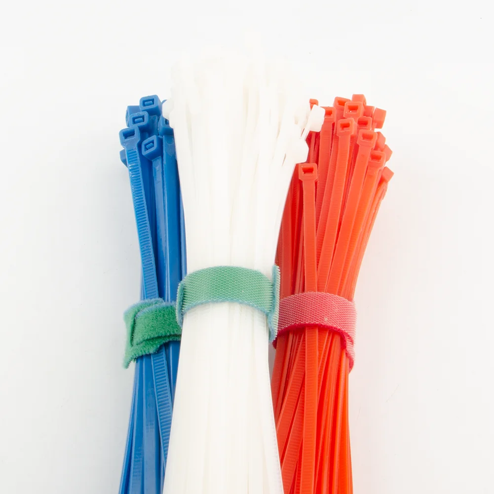 9.0*812 Black White Plastic Nylon Cable Ties National Standard Small ...