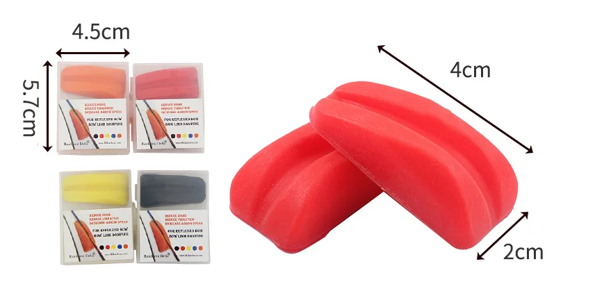 Spg Archery Bow Tip Pad Stabilizer Hunting Recurve Bow Shock-absorbin ...