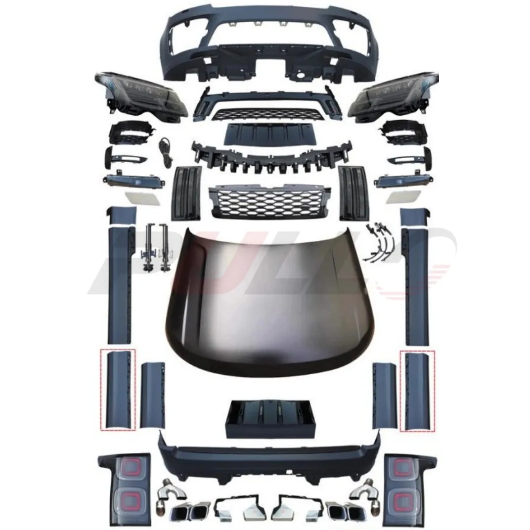 Car Body Kit For Range Rover Vogue Svo L405 2013- 2017 Upgrade To 2018 ...