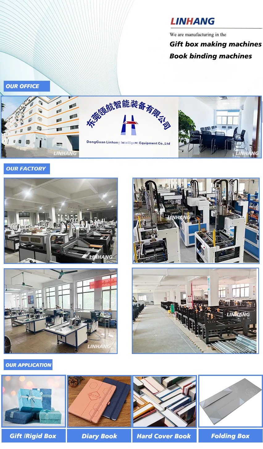 Hard Cover Book Binding Machine Linhang Lh-sc100 Single Angle Cutting ...