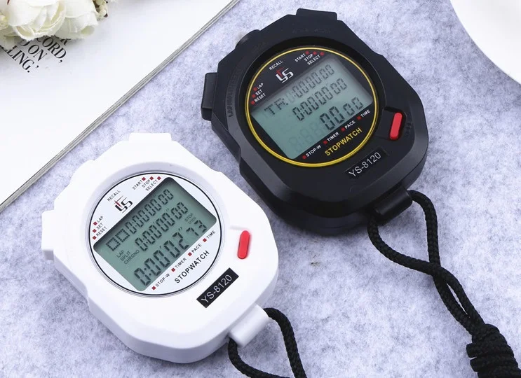 Multi-track Electronic Stopwatch Timer Sports Fitness Running Track ...