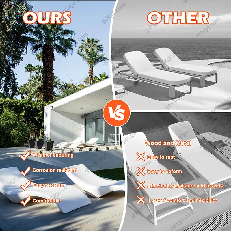 Floating Sunbeds for Pool - Modern & Durable Pool Furniture