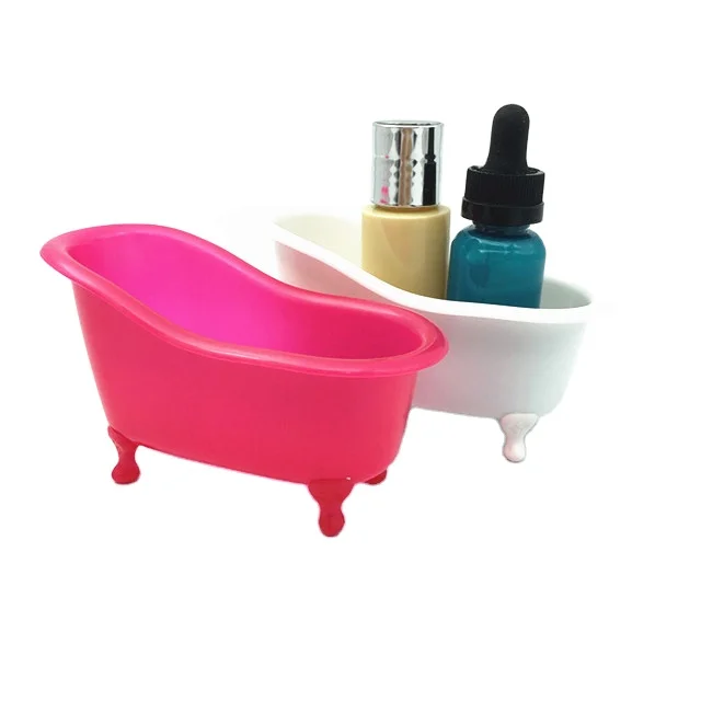 RUIPACK Custom White PP Plastic Mini Bathtub Storage