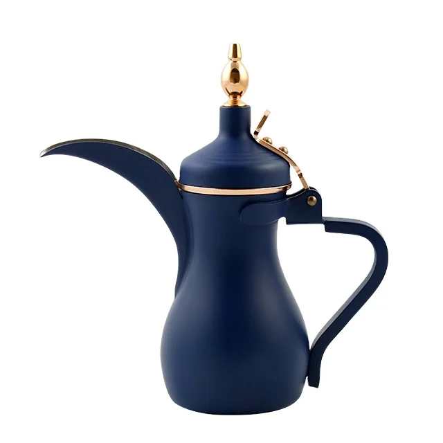 New Design Luxury Dallah Blue Arabic Coffee Dallah Pot 0.5l/1.0l Dallah ...