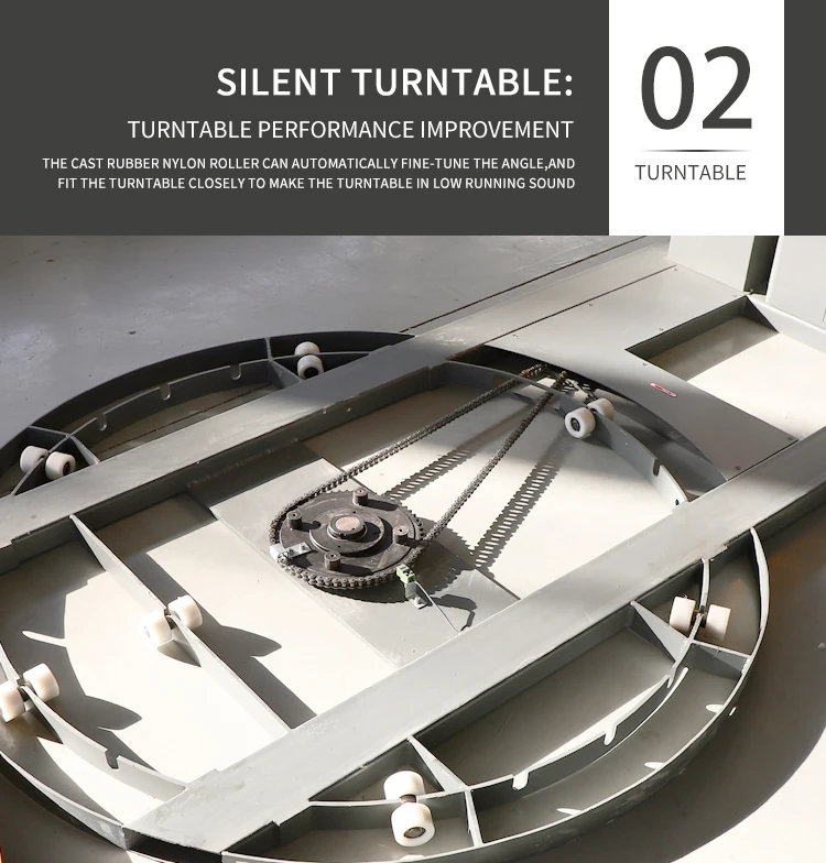 Heavy Loading Turntable Automatic Stretch Wrap Wrapper