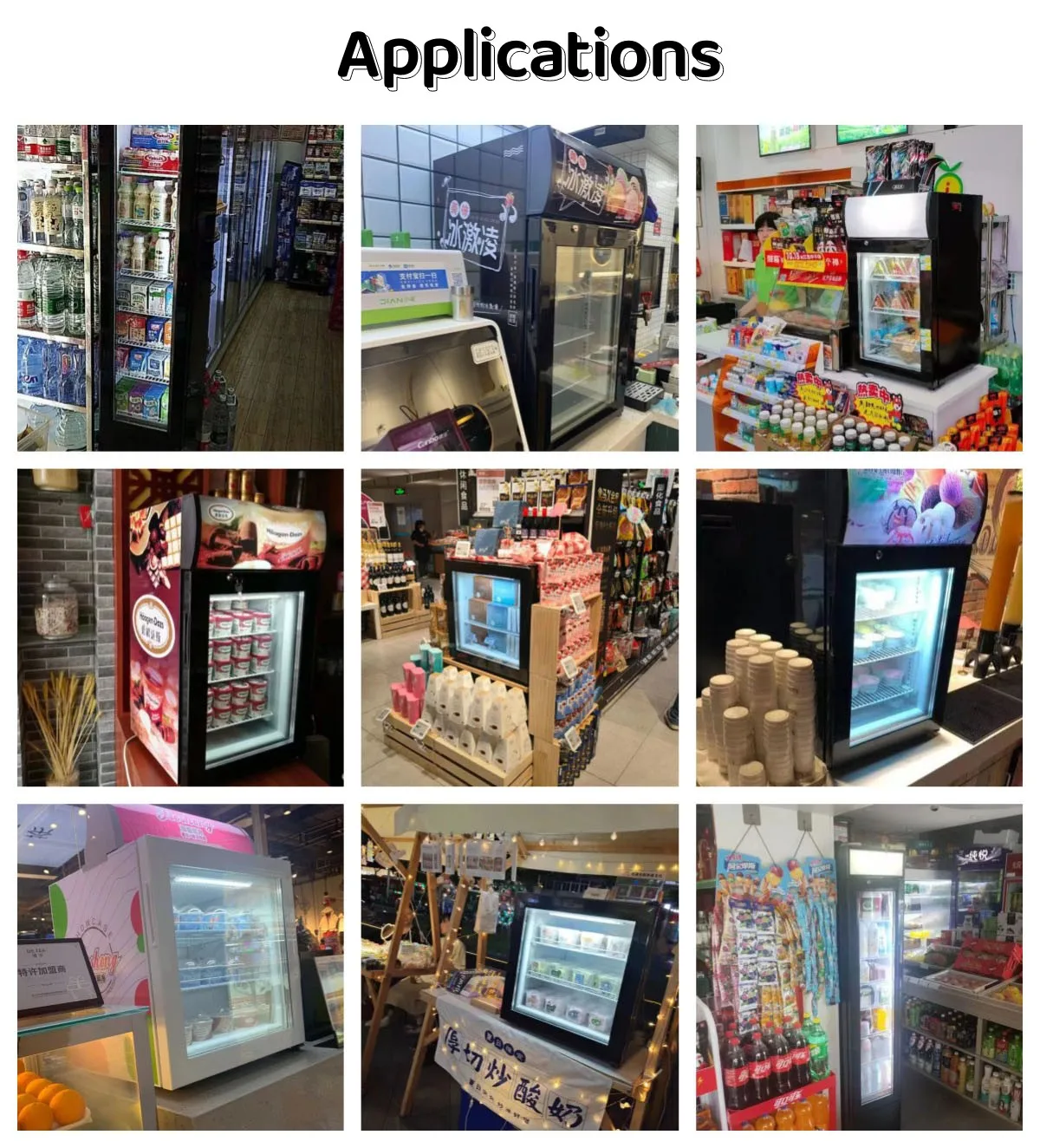 21L Upright Display Table Top Chiller - Perfect for Drinks